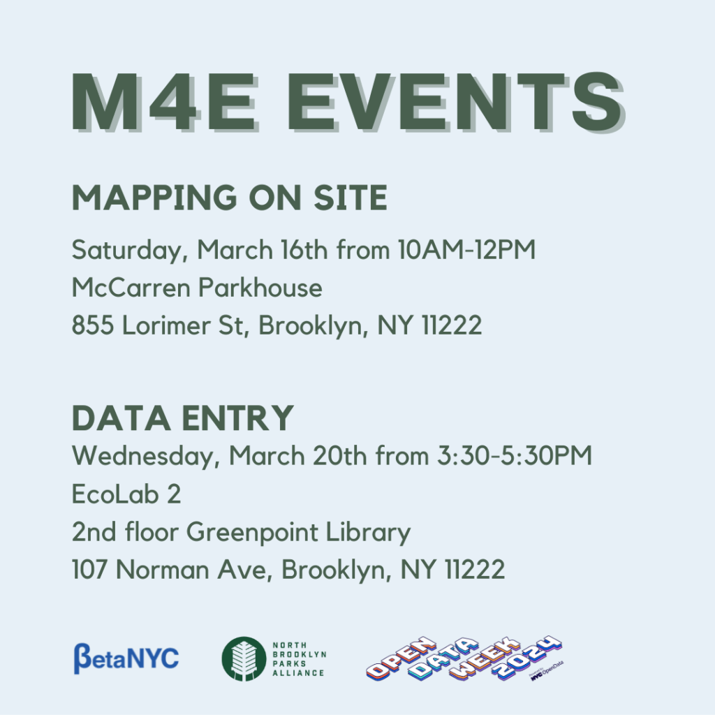 Mapping for Equity in McCarren Park – Field Mapping in the Park - BetaNYC