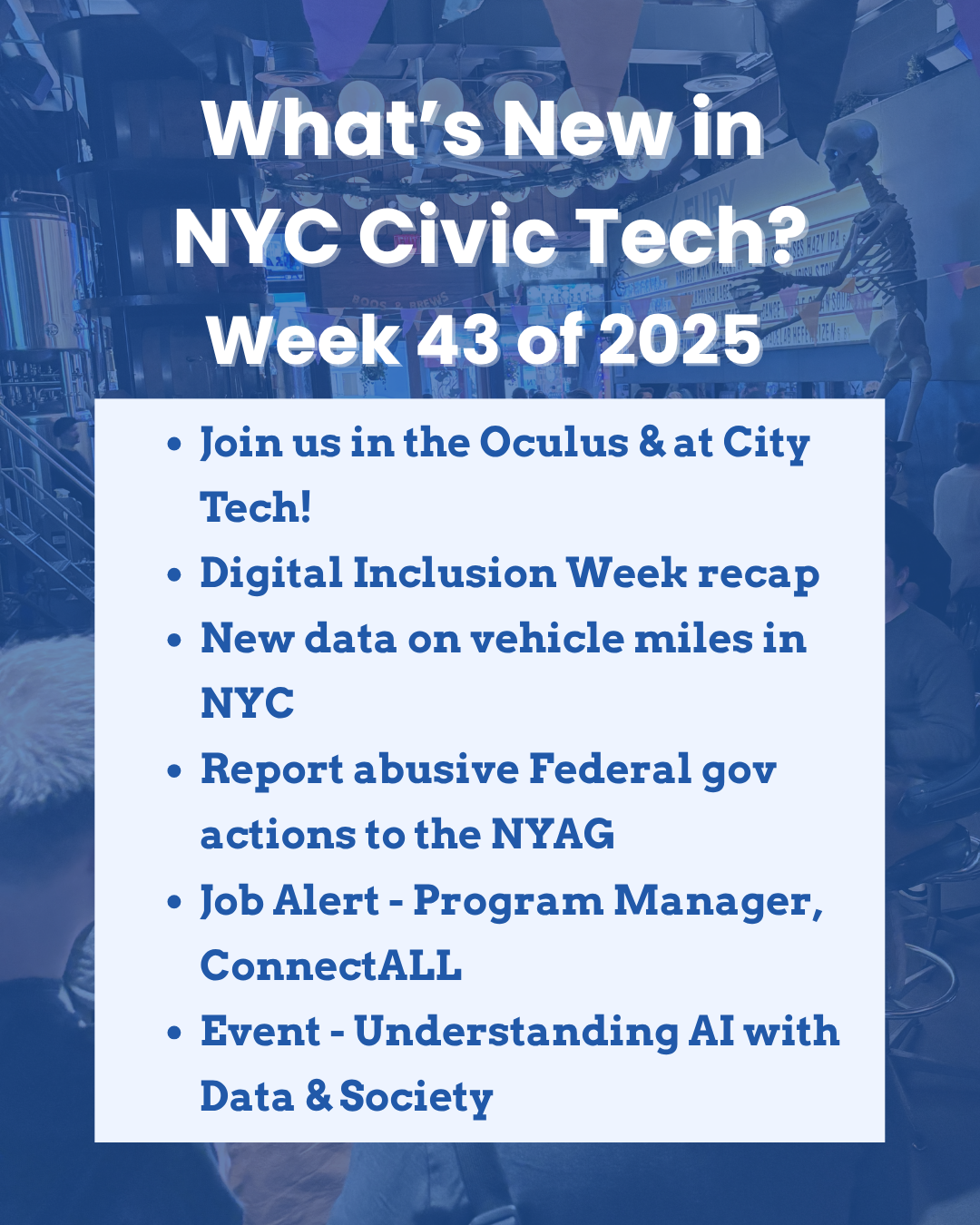 What’s New in NYC Civic Tech – October 24, 2025 - BetaNYC